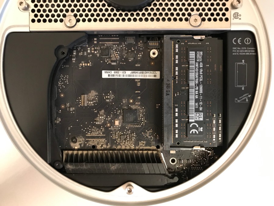 A repair to my wife’s Mac Mini | Raoul Pop