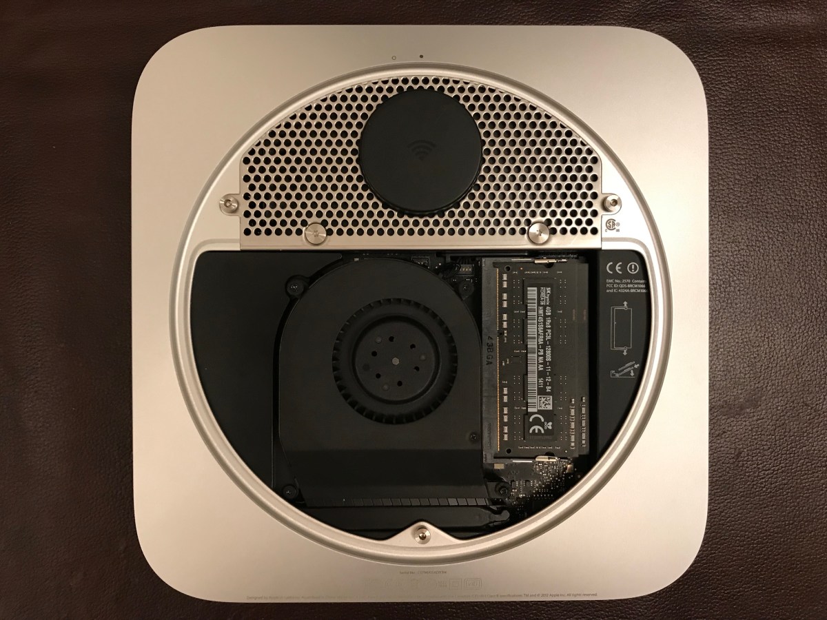 A repair to my wife’s Mac Mini | Raoul Pop